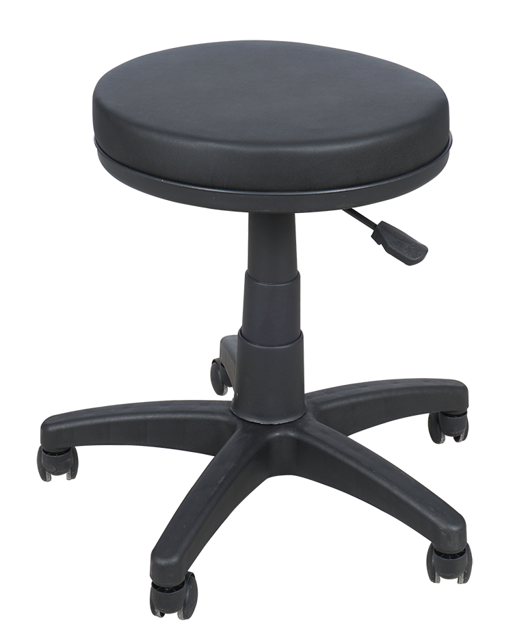 Medical Stool Without Backrest (Black)
