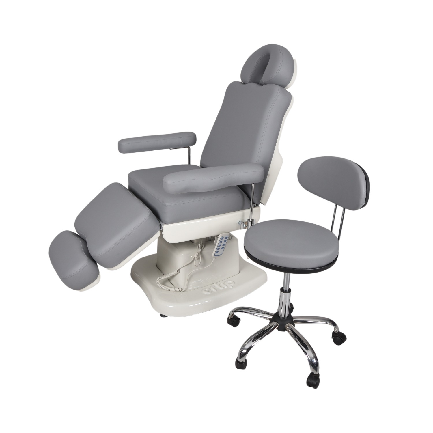 ELEGANCE Hair Transplant and Medical Aesthetic Chair (Light Gray)